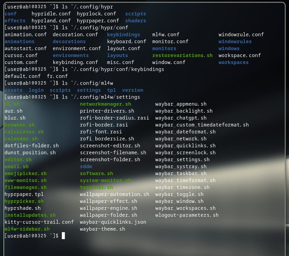 hyprland、仮想環境ゲストでもOK.そのインストールの手段は？ ML4W Dotfiles for Hyprland: ゆったりとLinux